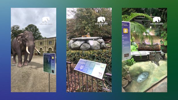 Innovative Augmented Reality Installation im Kölner Zoo macht auf das ...