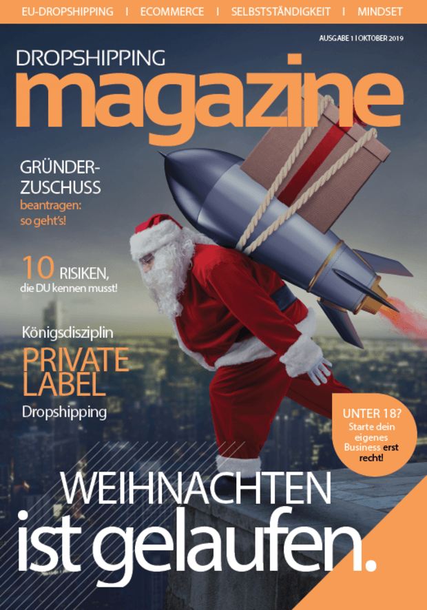 Dropshipping Magazine: 86 Seiten kostenfrei lesen!